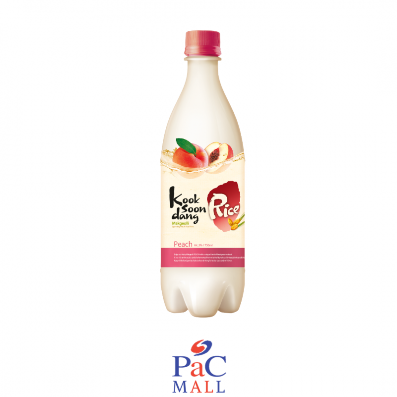 "Makkoli Coreano al Gusto di Pesca | Kooksoondang 750ml"